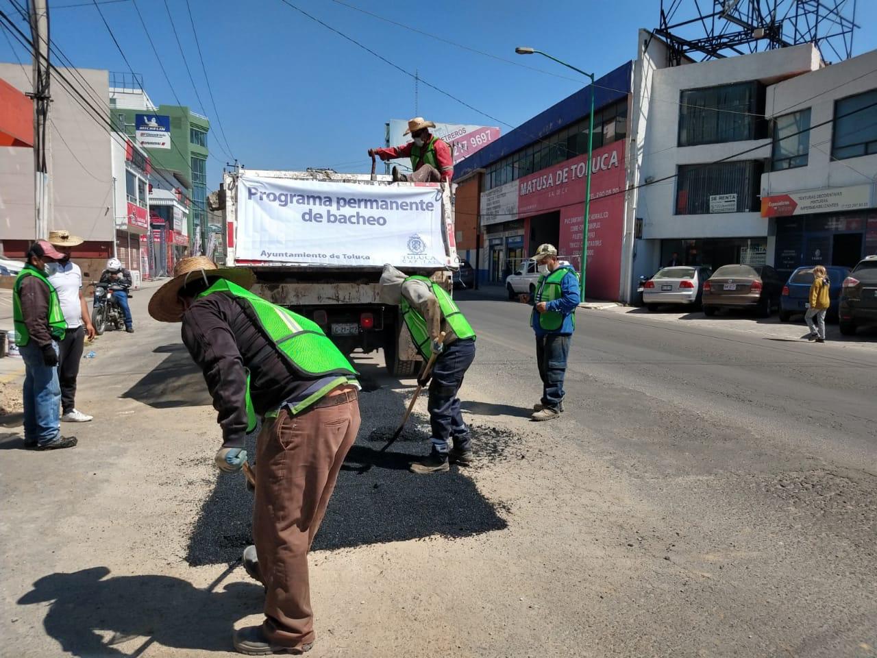 Retoma Toluca trabajos del Programa Emergente de Bacheo – Diario ... Retoma Toluca trabajos del Programa Emergente de Bacheo – Diario ...